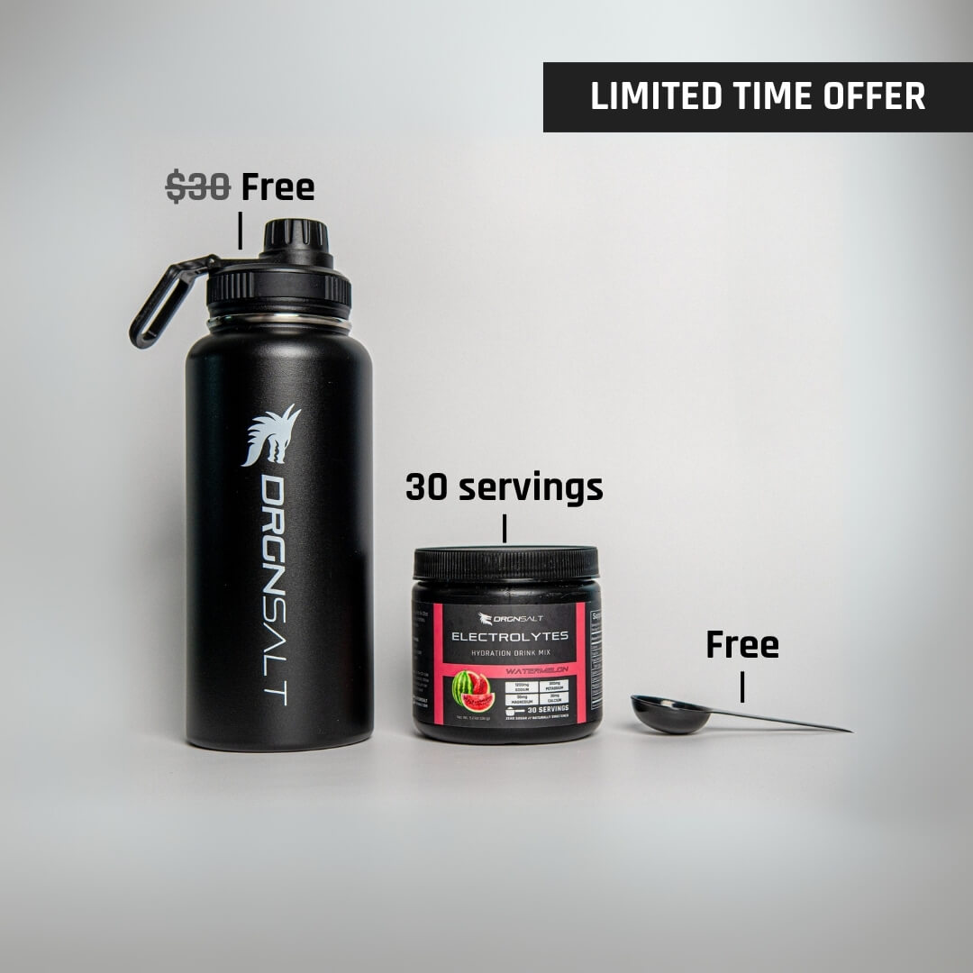 Hydration Starter Kit | DRGN SALT Electrolytes + Free Bottle & Scoop
